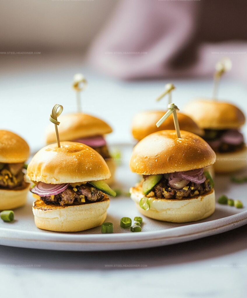 Easy Mini Sliders Recipe: Tasty Bite-Sized Burger Joy - Steelhead Diner