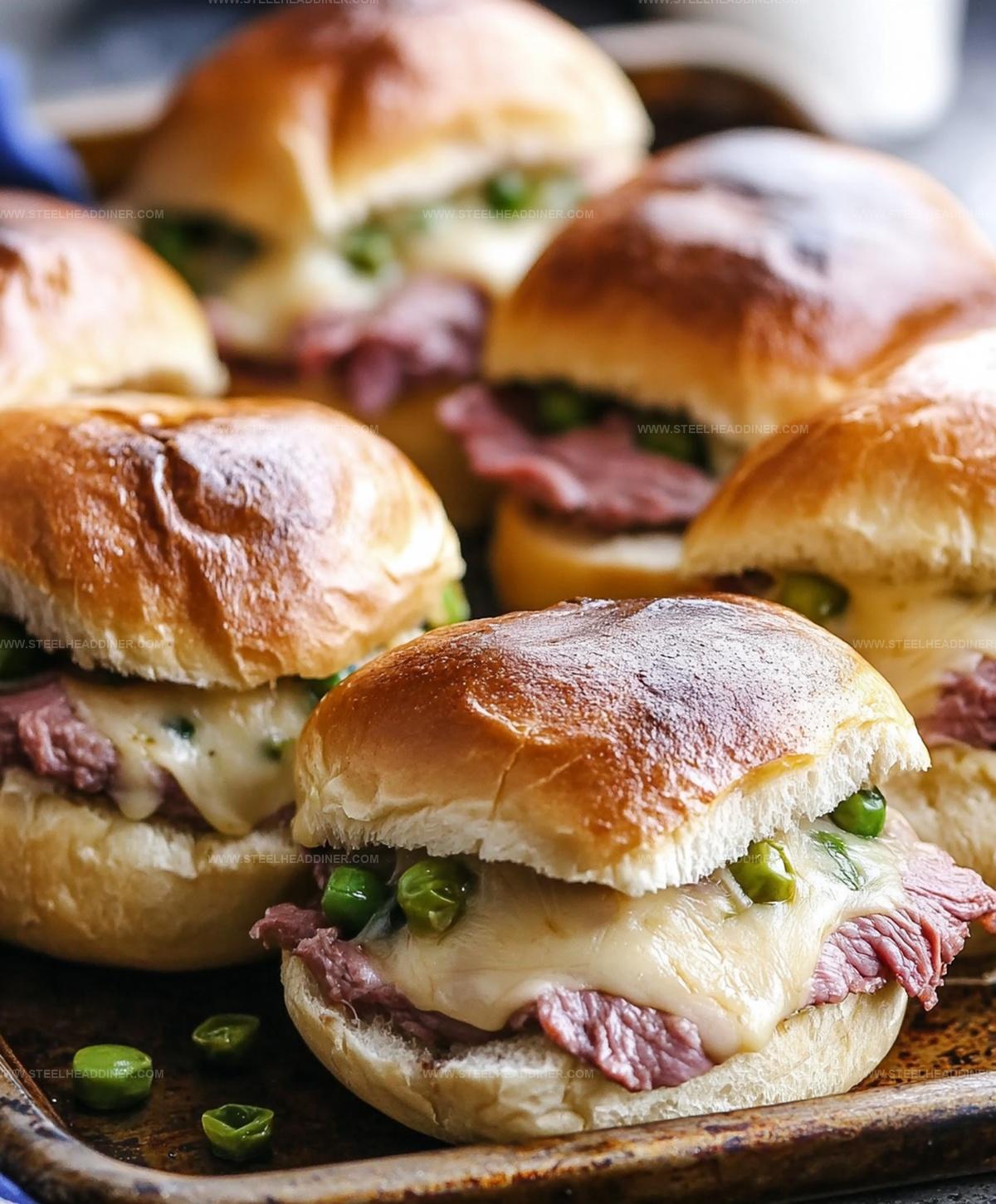 The Perfect Philly Cheese Steak Sliders Recipe for Game Day - Steelhead ...
