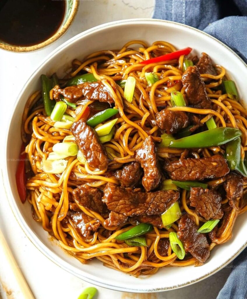 Sizzling Beef Stir Fry With Noodles And Sticky Sauce Recipe - Steelhead ...