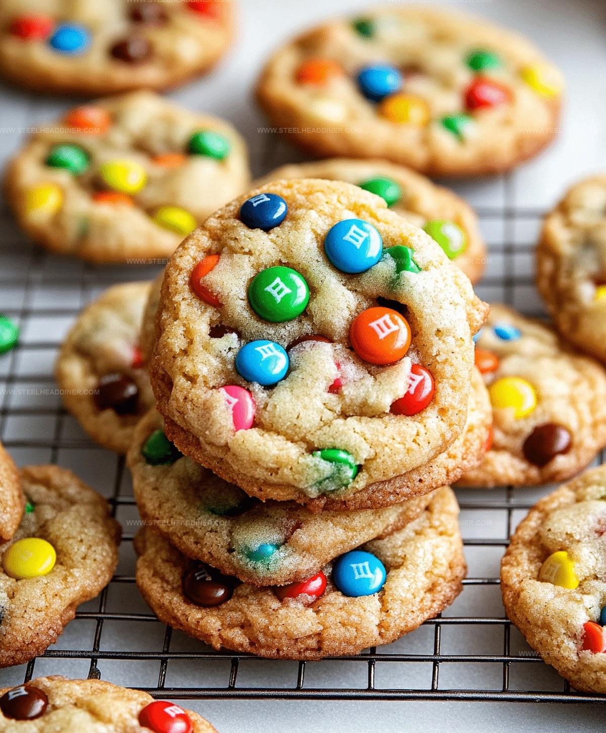 Irresistible Rainbow M&M Cookies Recipe: A Colorful Sweet Treat ...