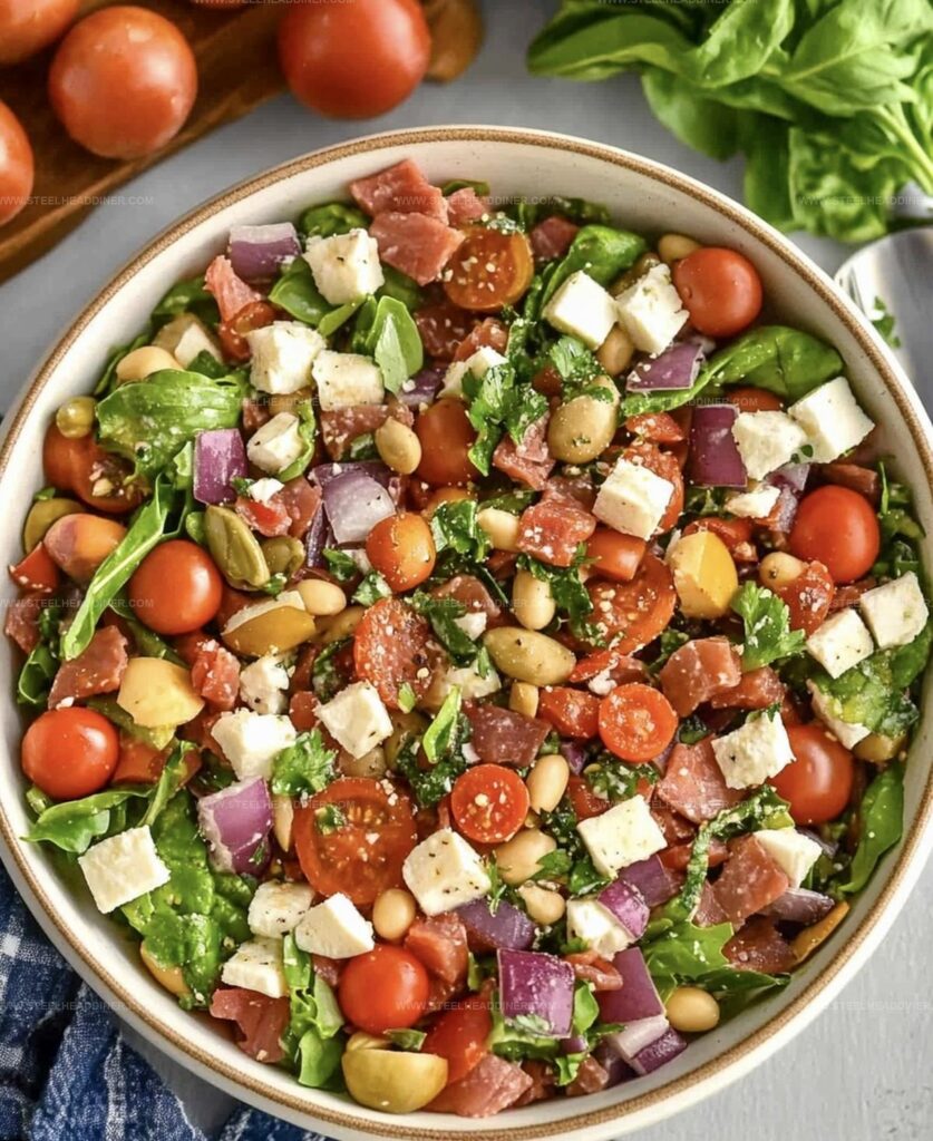 Quick & Tasty Italian Chop-chop Salad Recipe for Fresh Flavor ...