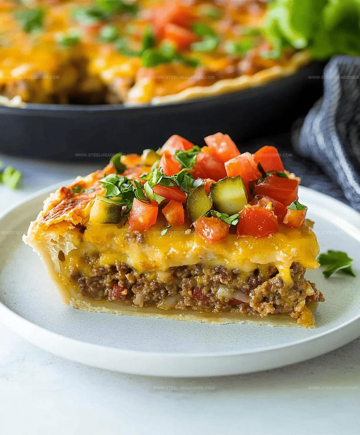 Sizzling Homestyle Cheeseburger Pie Recipe for Family Dinners ...