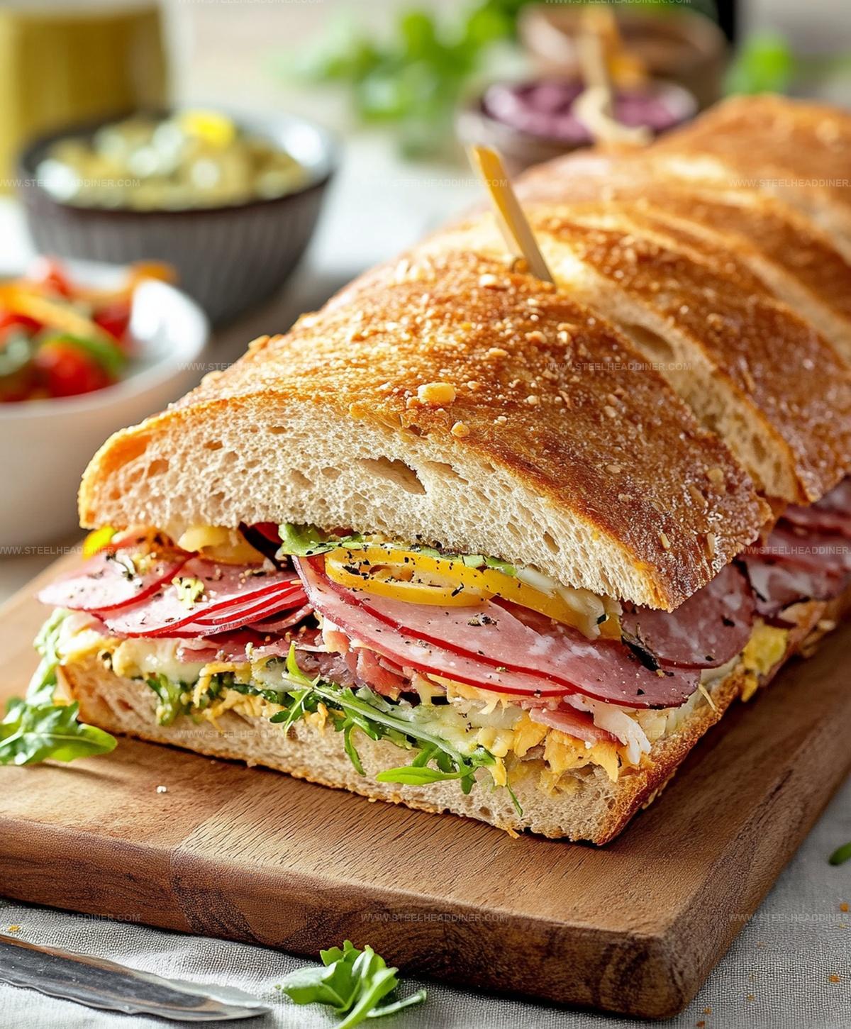 Quick & Cozy Toasted Italian Sandwich Recipe for Lunch Delight ...