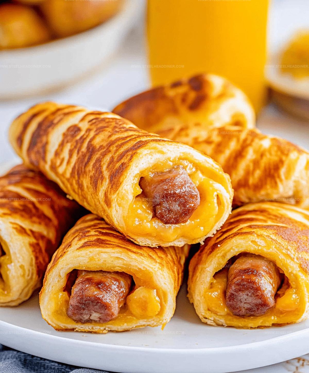 Easy Breakfast Pigs In A Blanket Recipe: Morning Joy Wrapped Up ...