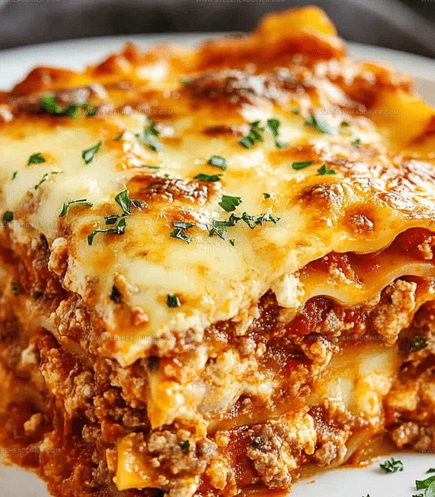 Hearty Homemade Easy Beef Lasagna Recipe That Wows Everyone - Steelhead ...